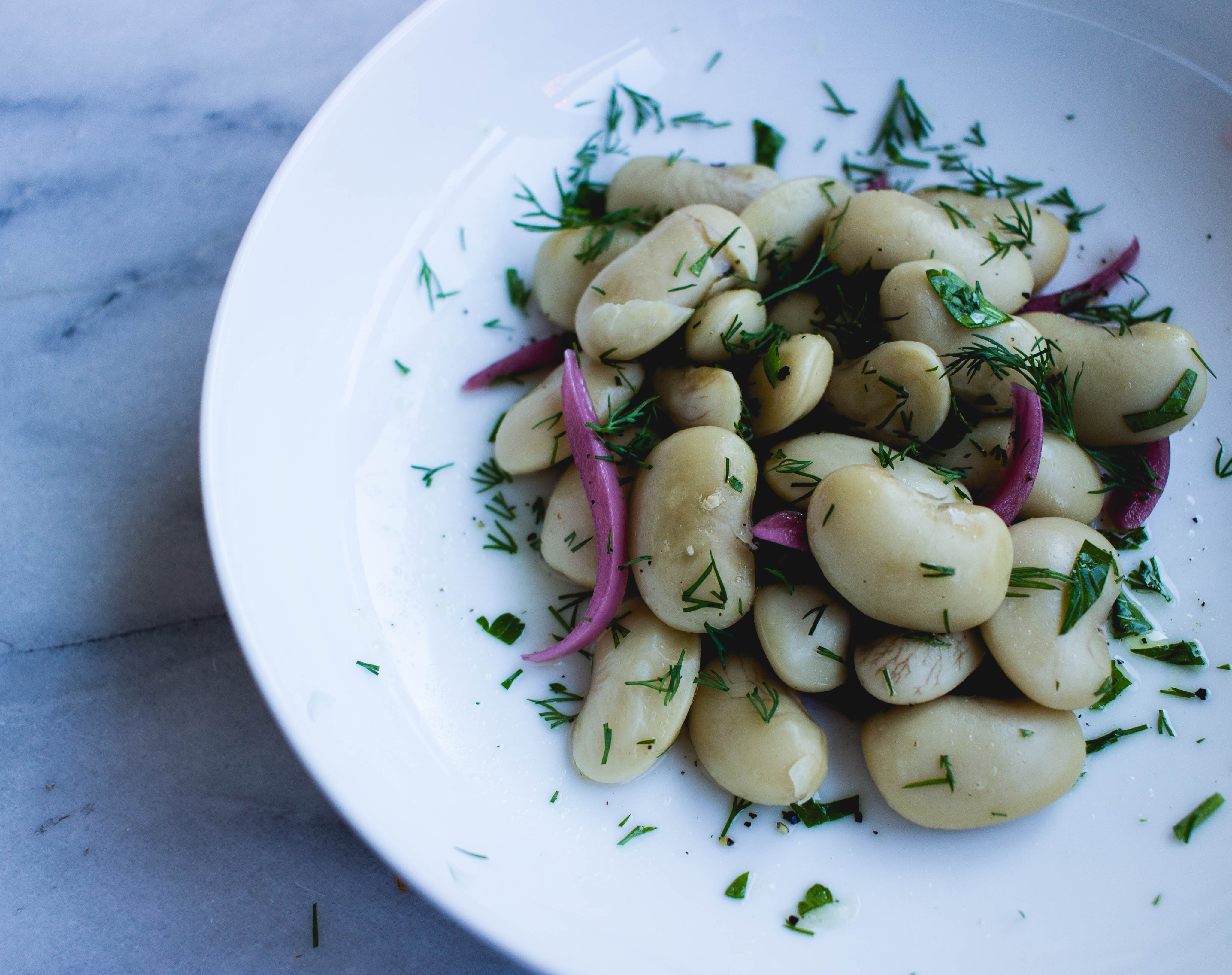 Royal Corona Beans Two Ways